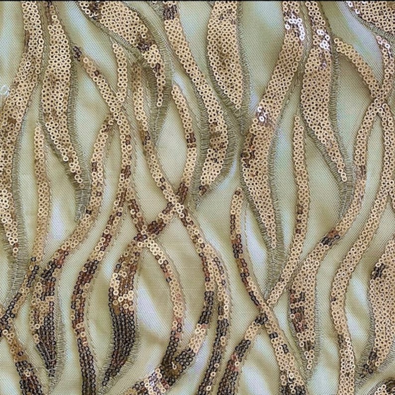 Admire Sequin Mesh Fabric - Sequin Mesh Fabric by the Yard - Sequin ...