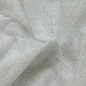 Glitter Mesh Fabric by the Yard - Enchanted Mesh - Glitter Mesh Fabric ...
