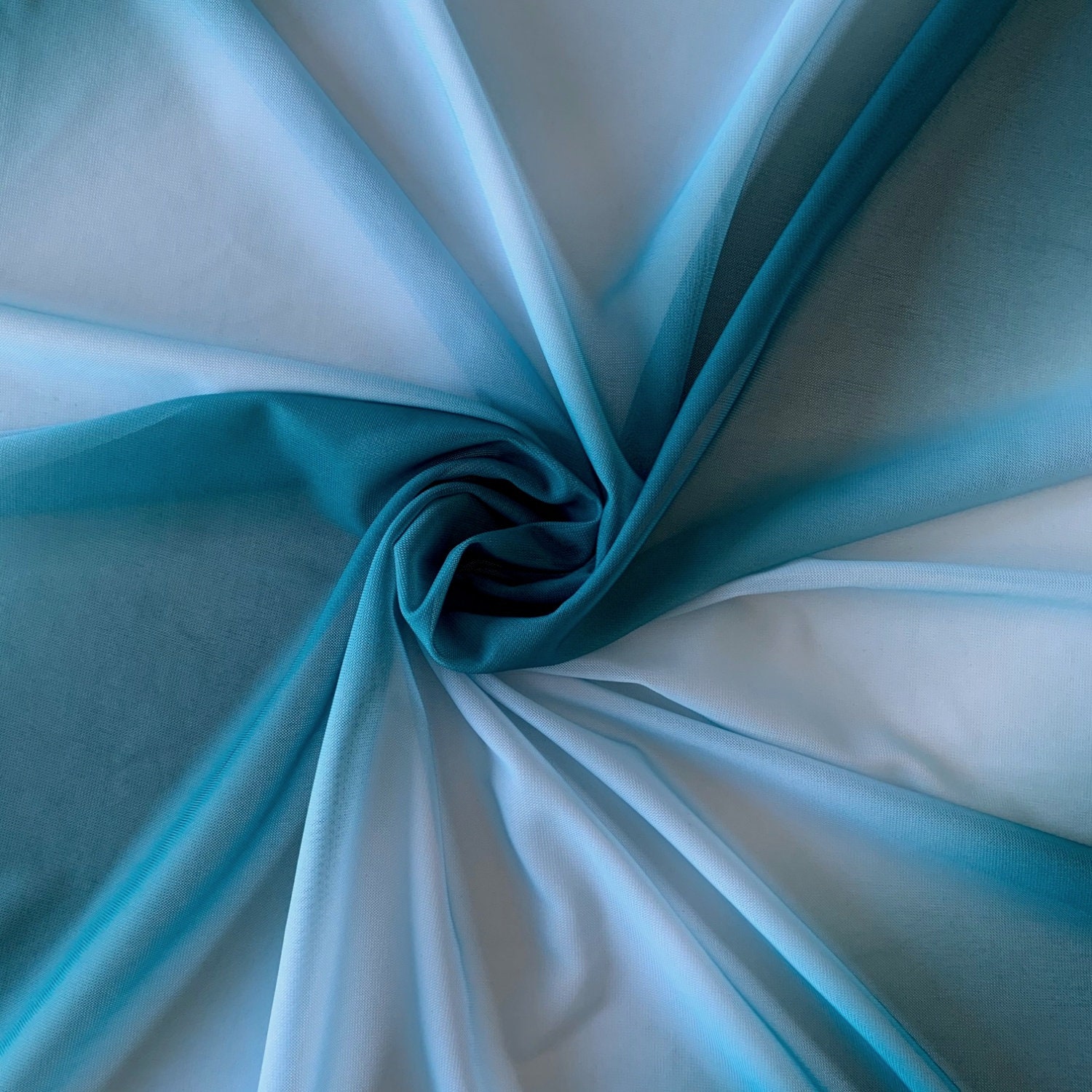 Ombre Mesh Fabric by the Yard - Ombre Fabric - Stretch Mesh Fabric ...