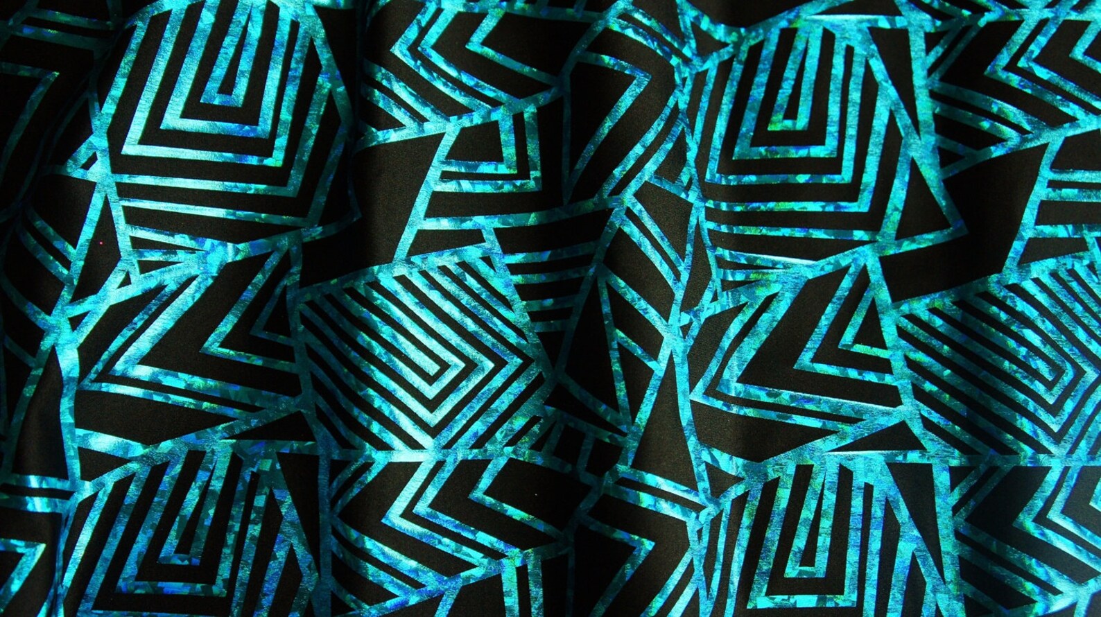 Geometric Hologram Stretch Fabric Multiple Colors Fabric - Etsy
