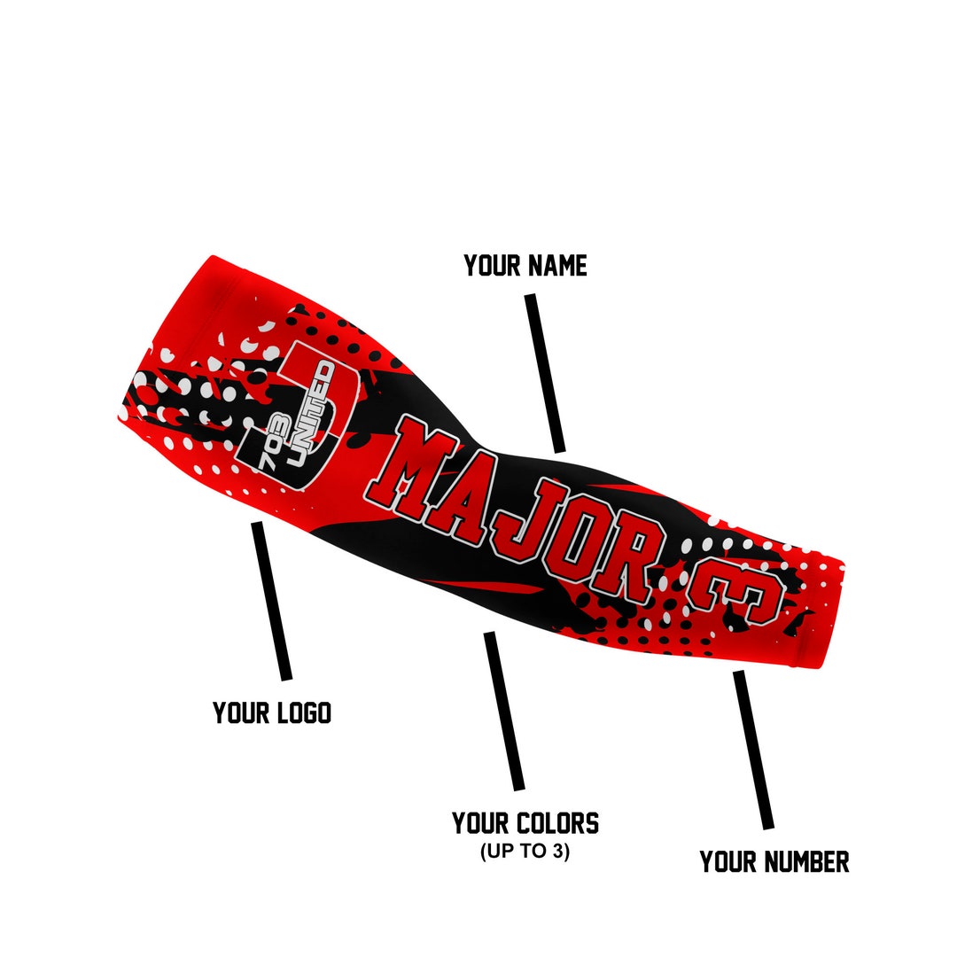 Custom Arm Sleeve, Personalized Arm Sleeve, Compression Arm Sleeve ...
