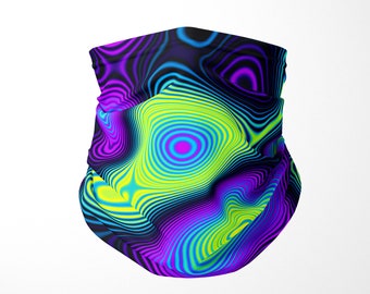 Trippy Face Mask - Etsy