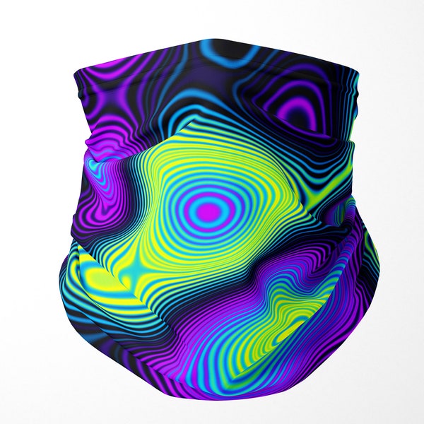 Psychedelic Mask - Etsy