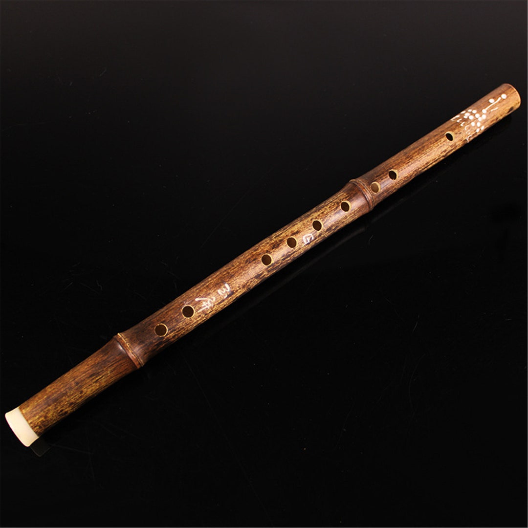 Six-hole Purple Bamboo Flute, G/D/E/F/G Bamboo Flute, Professional ...
