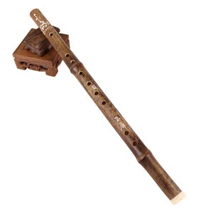 Six-hole Purple Bamboo Flute, G/D/E/F/G Bamboo Flute, Professional ...