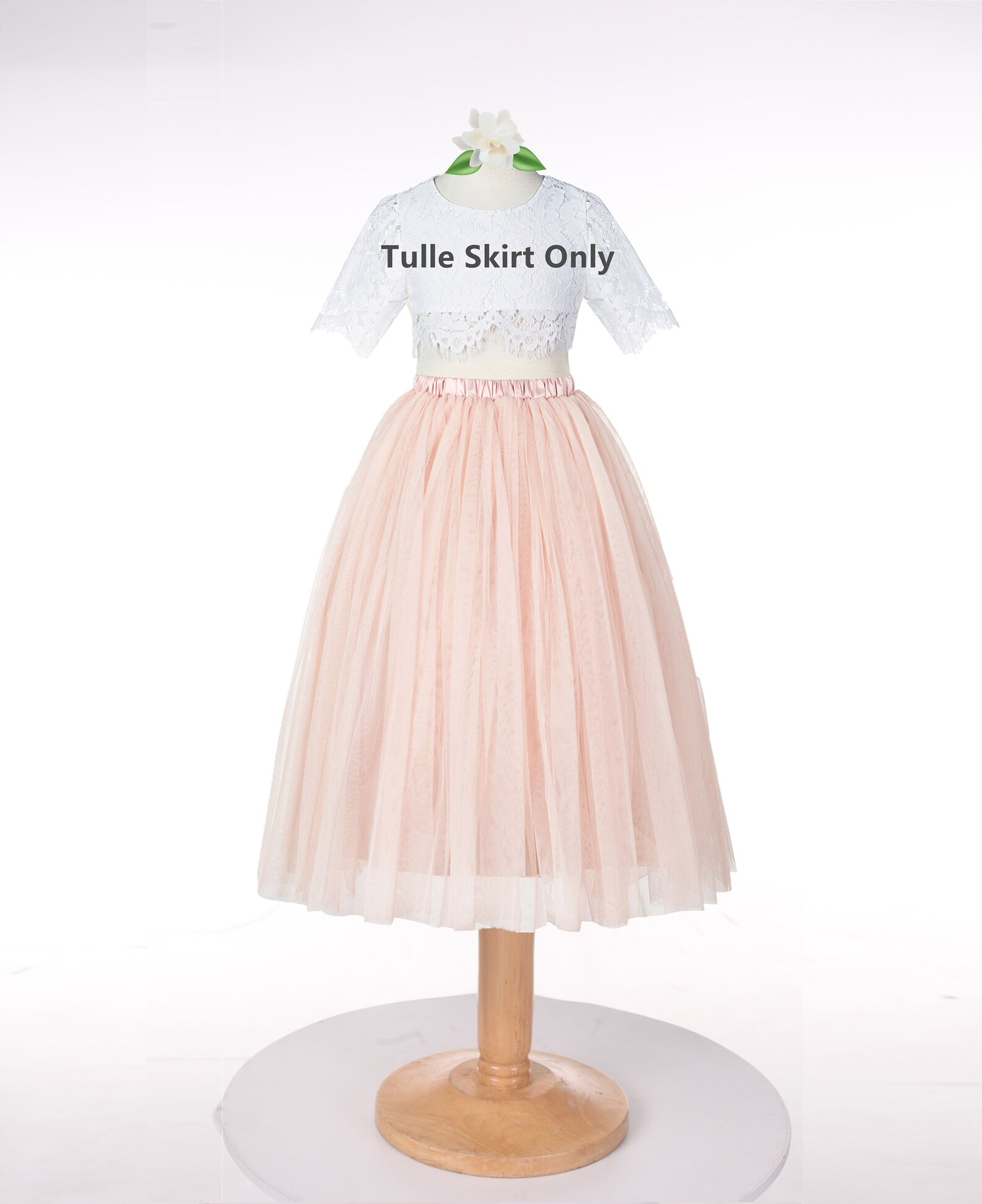 Girls Tulle Skirt With Ribbon Bow Tutu Skirts Romantic Twirl | Etsy