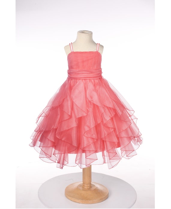 Wedding Flower Girl Dresses Organza Girl Dress Pageant Etsy