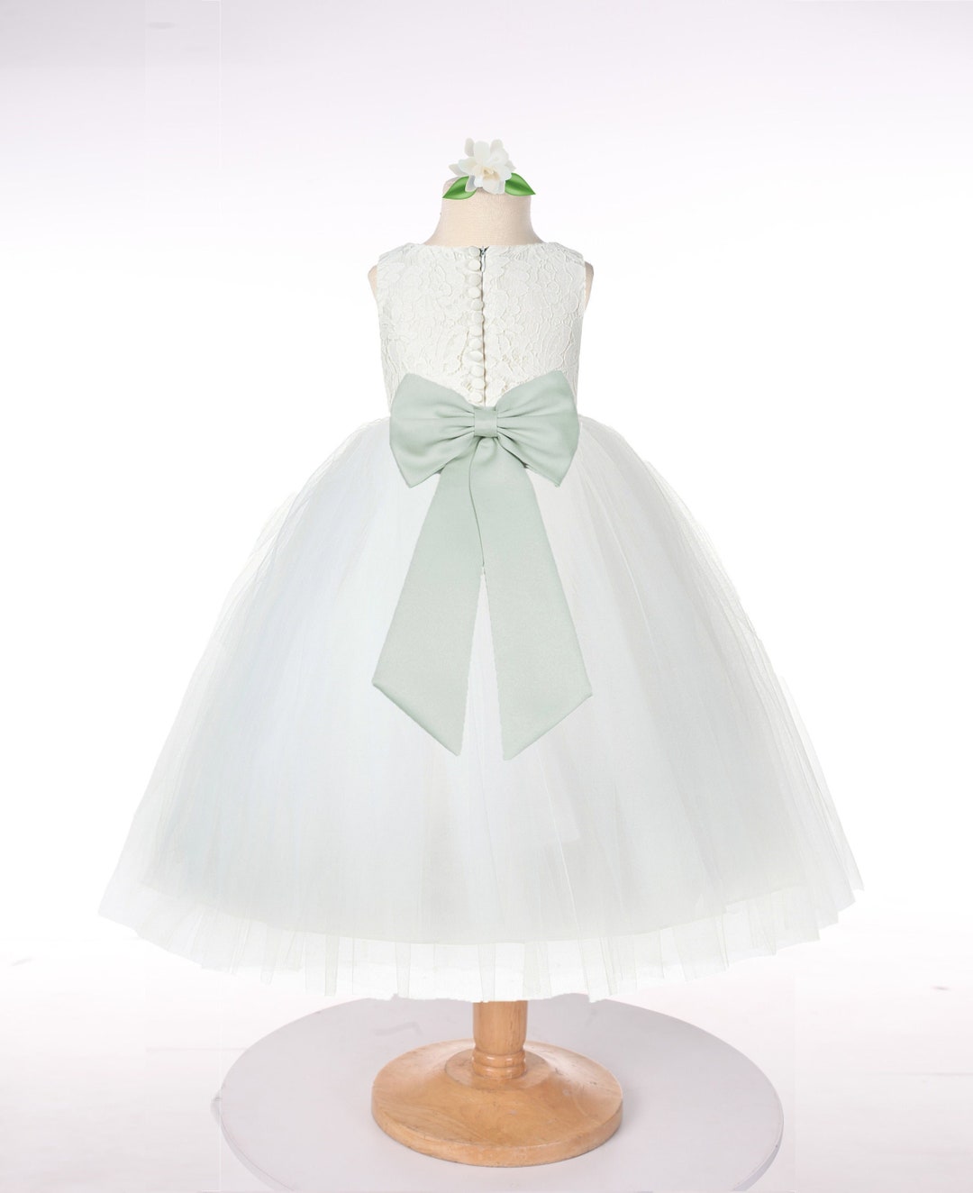 Lace Flower Girl Dress Rustic Flower Girl Dress Ivory Dress Tutu