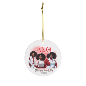 2023 Delta Sigma Theta Christmas Ornament, Personalized Ornament, Dated Ornament, Family ...