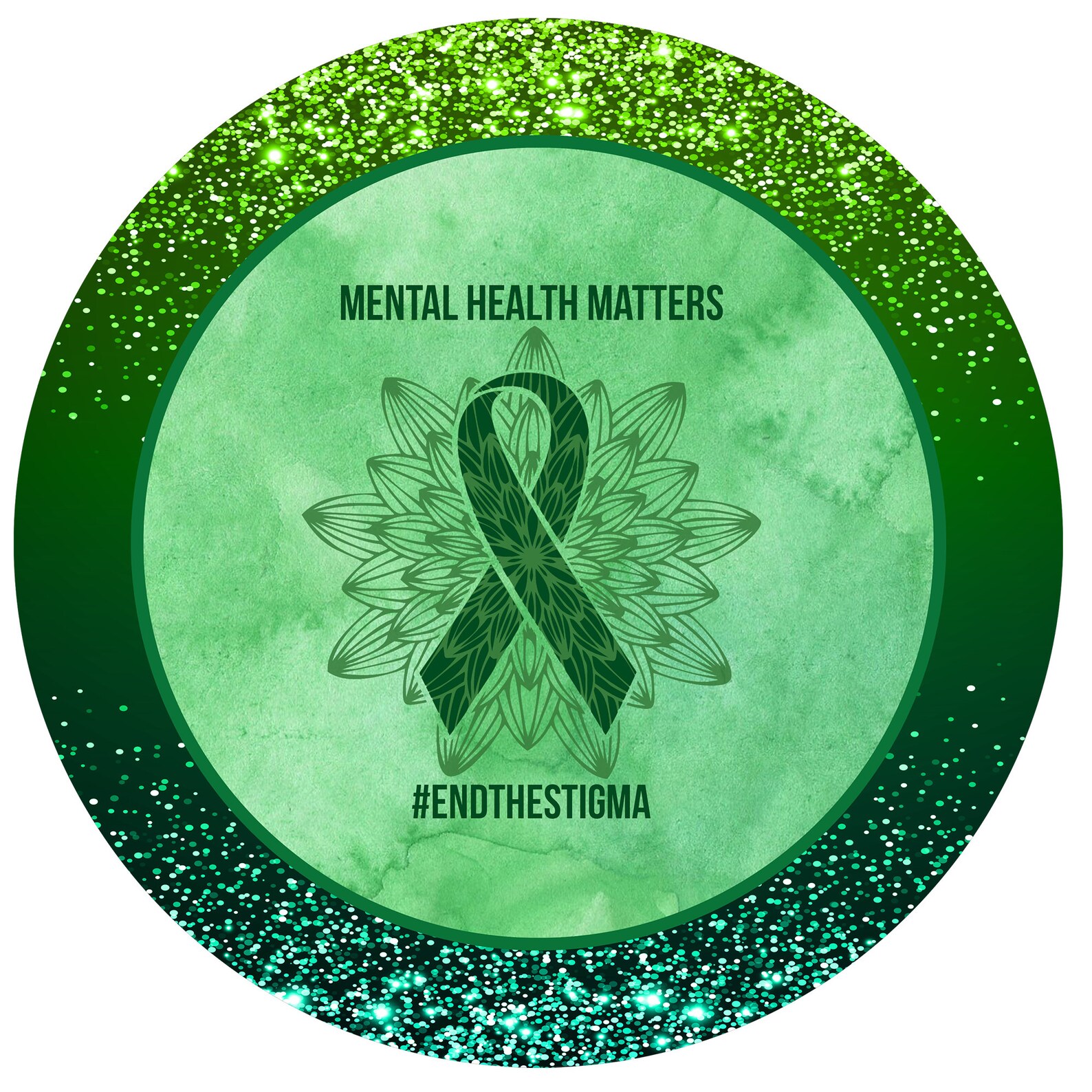 Mental Health Awareness Wreath Sign - Etsy