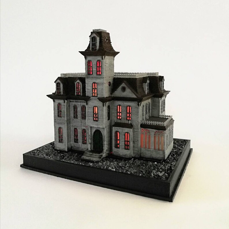 The gothic Nightmare Home A Movie Model Replica. | Etsy