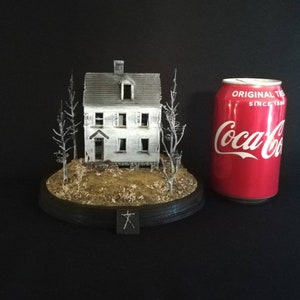 Miniature Model Inspired Witch House. Abandoned Griggs House Replica ...