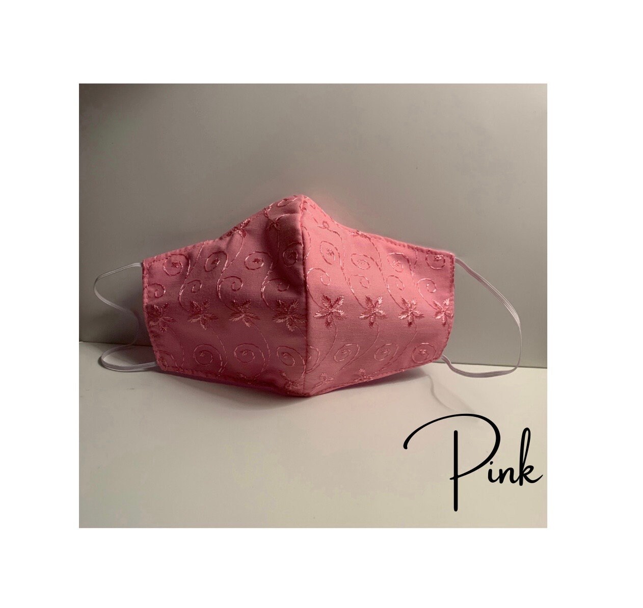 Face Covering , Bright Color , Muslin- Salu Fabric , Lace Fabric , 3 ...