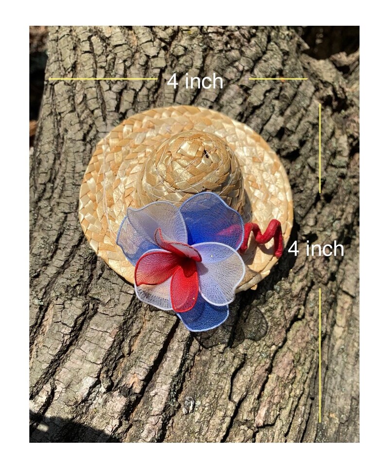4th of July Gifts / Hat Magnet / Tiny Hat Magnet /handmade / Small Gift ...