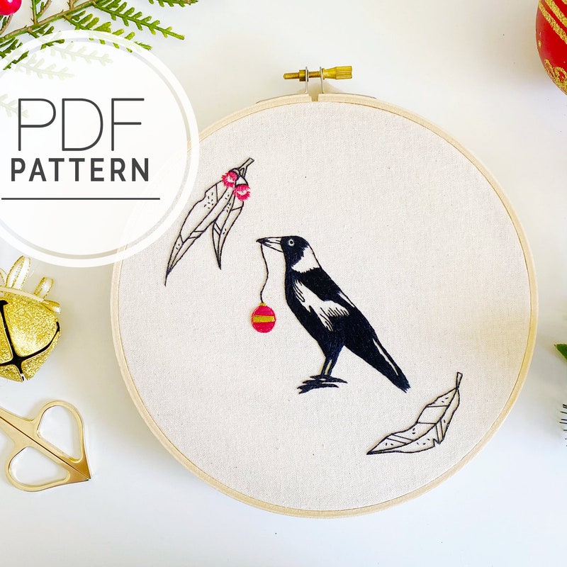Magpie Pattern - Etsy