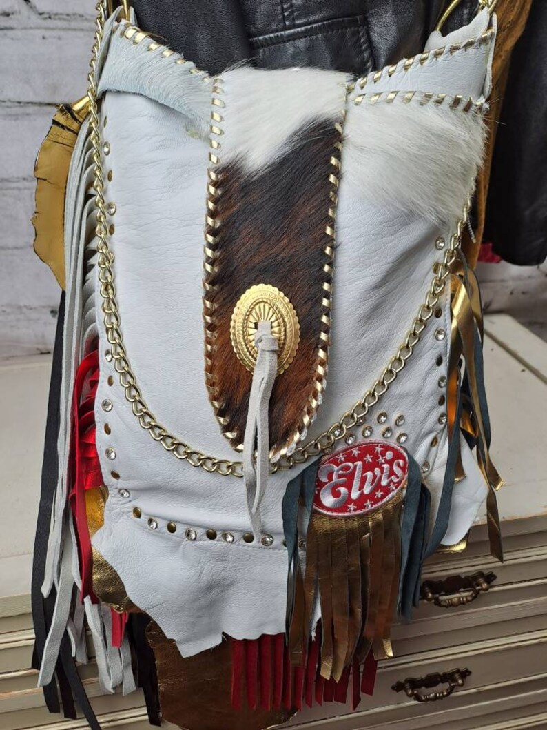 Leather Handbag Elvis Presley/ Rockabilly Purse/ Accessories Woman Rock ...