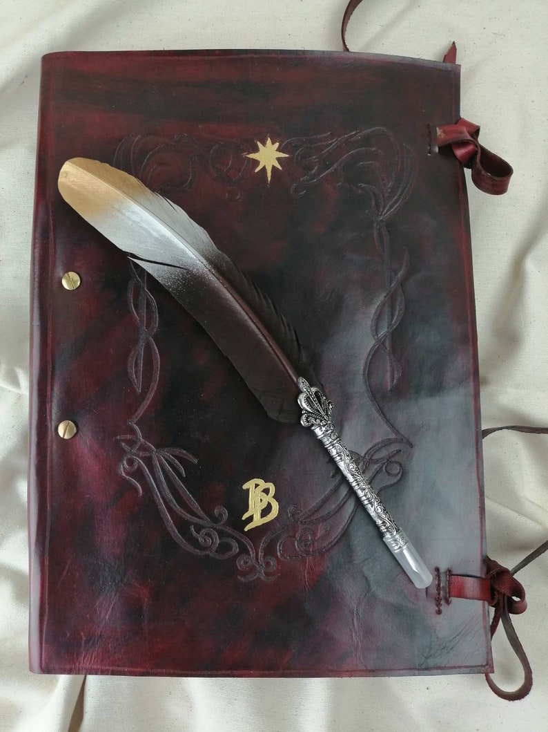 Book of Red Book Bilbo Bolson / Book Lord of the Rings / | Etsy