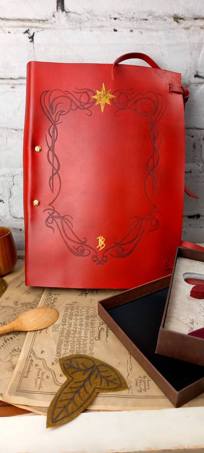 Book of Red Book Bilbo Bolson / Book Lord of the Rings / Middle-earth ...