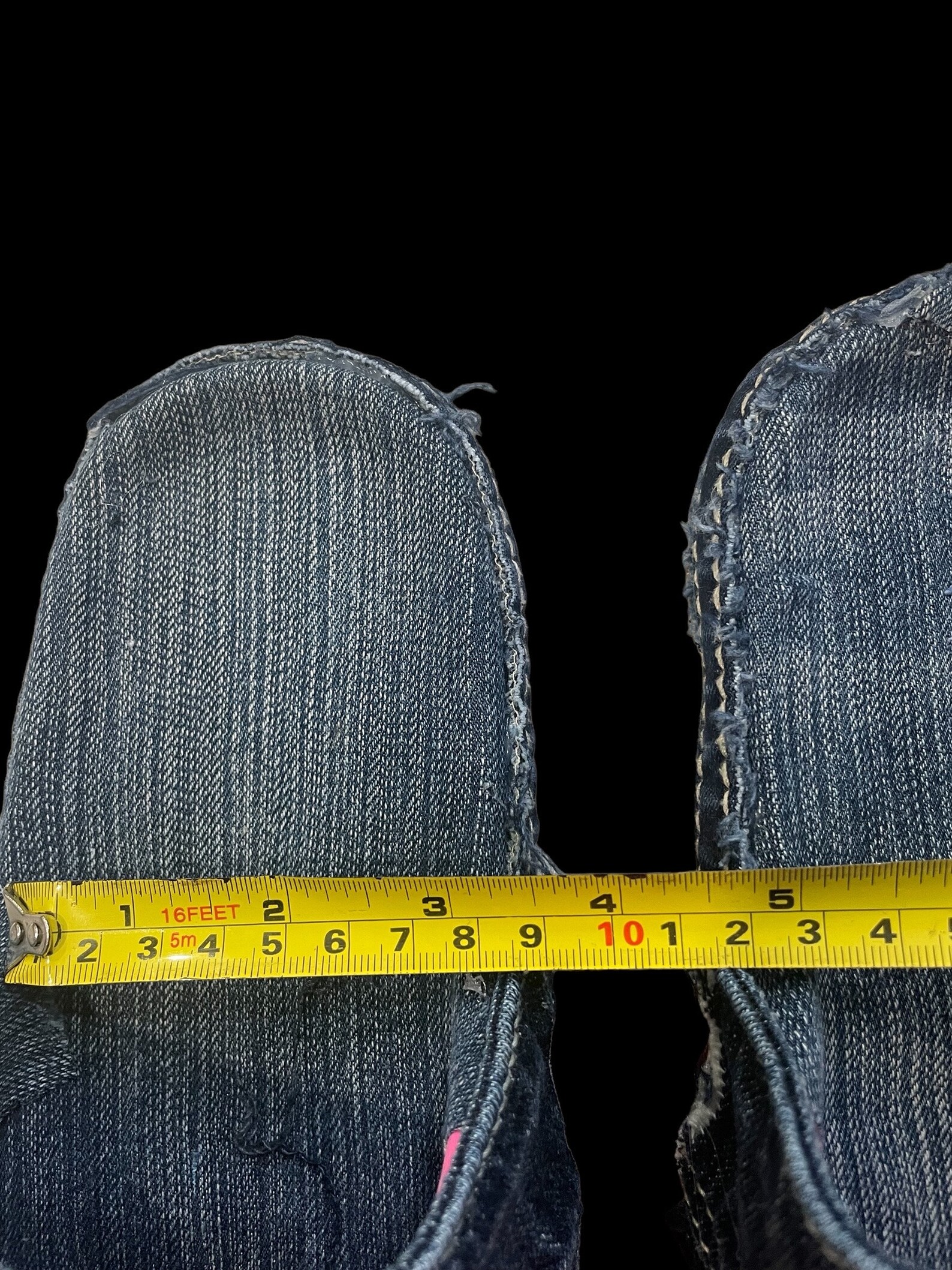 Upcycled Denim Slide Sandals Size 7-7.5 US 38 EU - Etsy