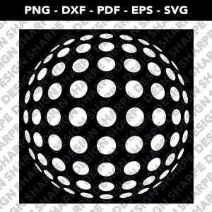 Circular Circle Illusion Vector (png - Dxf - Pdf - Eps - Svg - Jpg) CNC ...