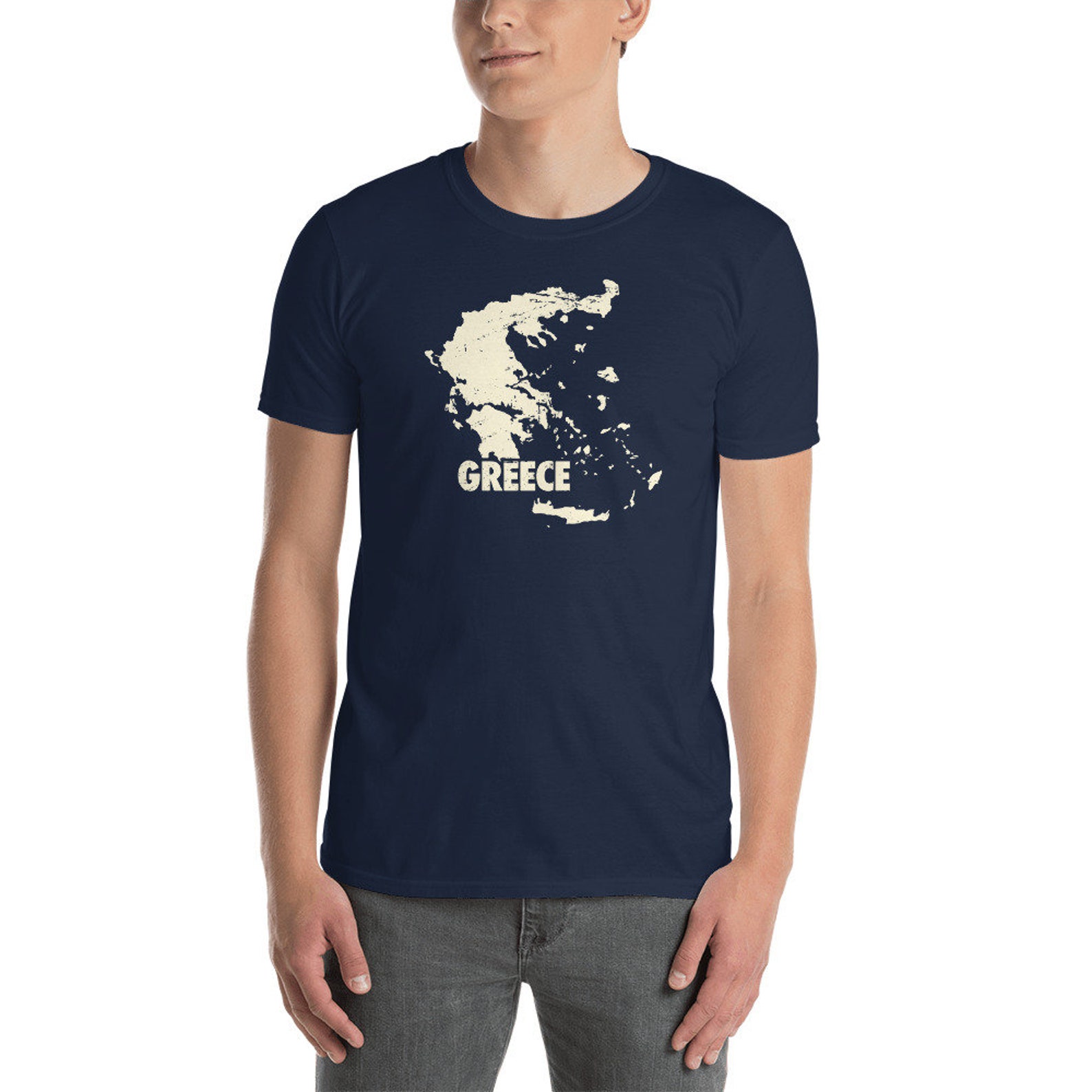 Map of Greece - Mythology & History of Ancient Greece T-shirt (unisex ...