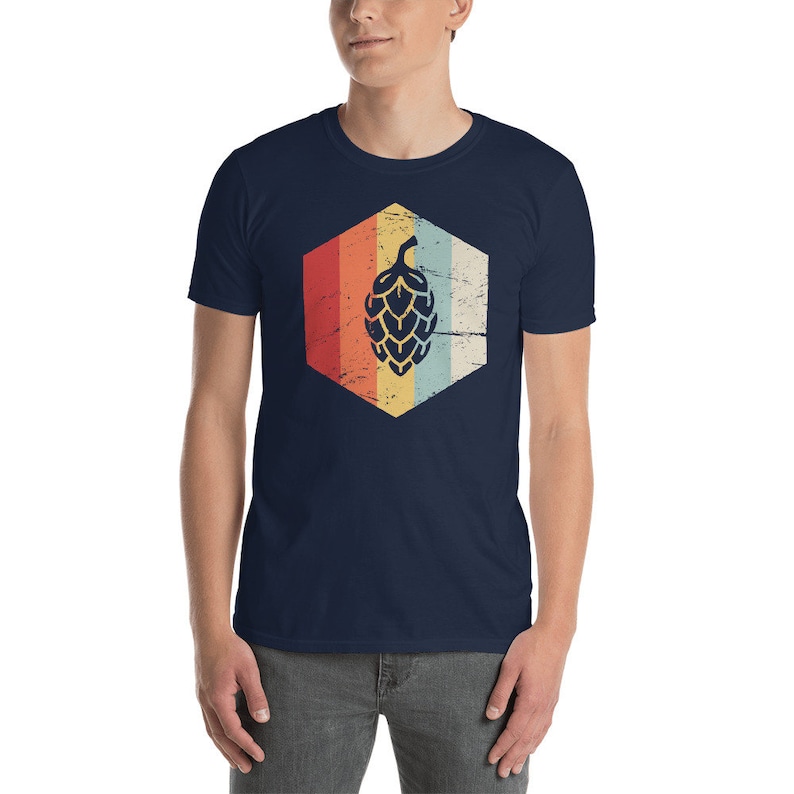 Retro Vintage Hops Homebrew Beer T-shirt (unisex) - Etsy