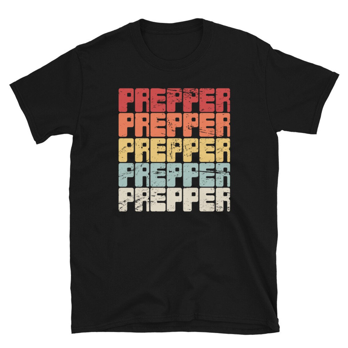 Retro Prepper T-shirt unisex / Survivalism Gift & - Etsy