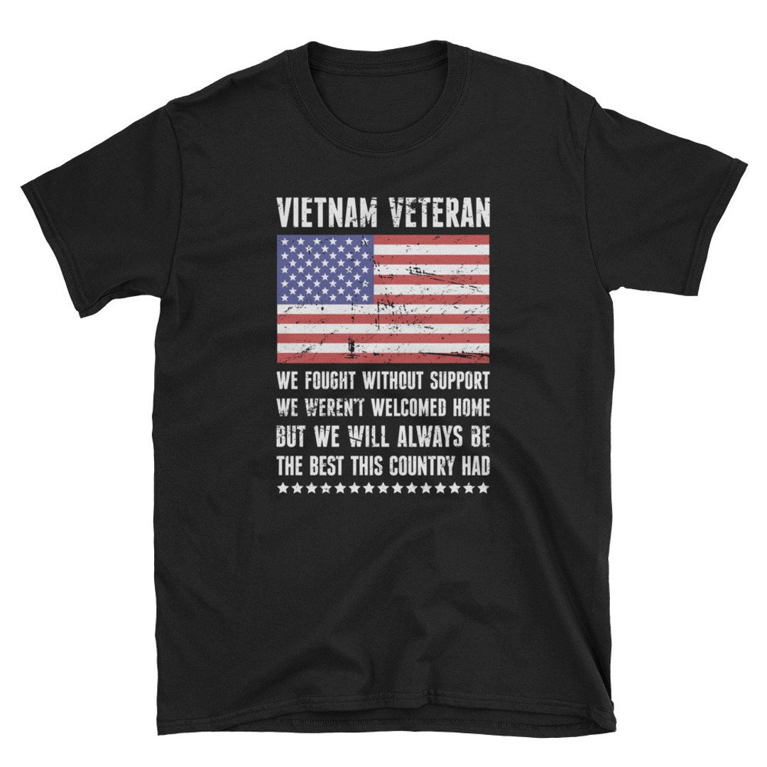 Vietnam Veteran T-shirt (unisex) / Vietnam War Vet Tee Shirt Gift Idea ...