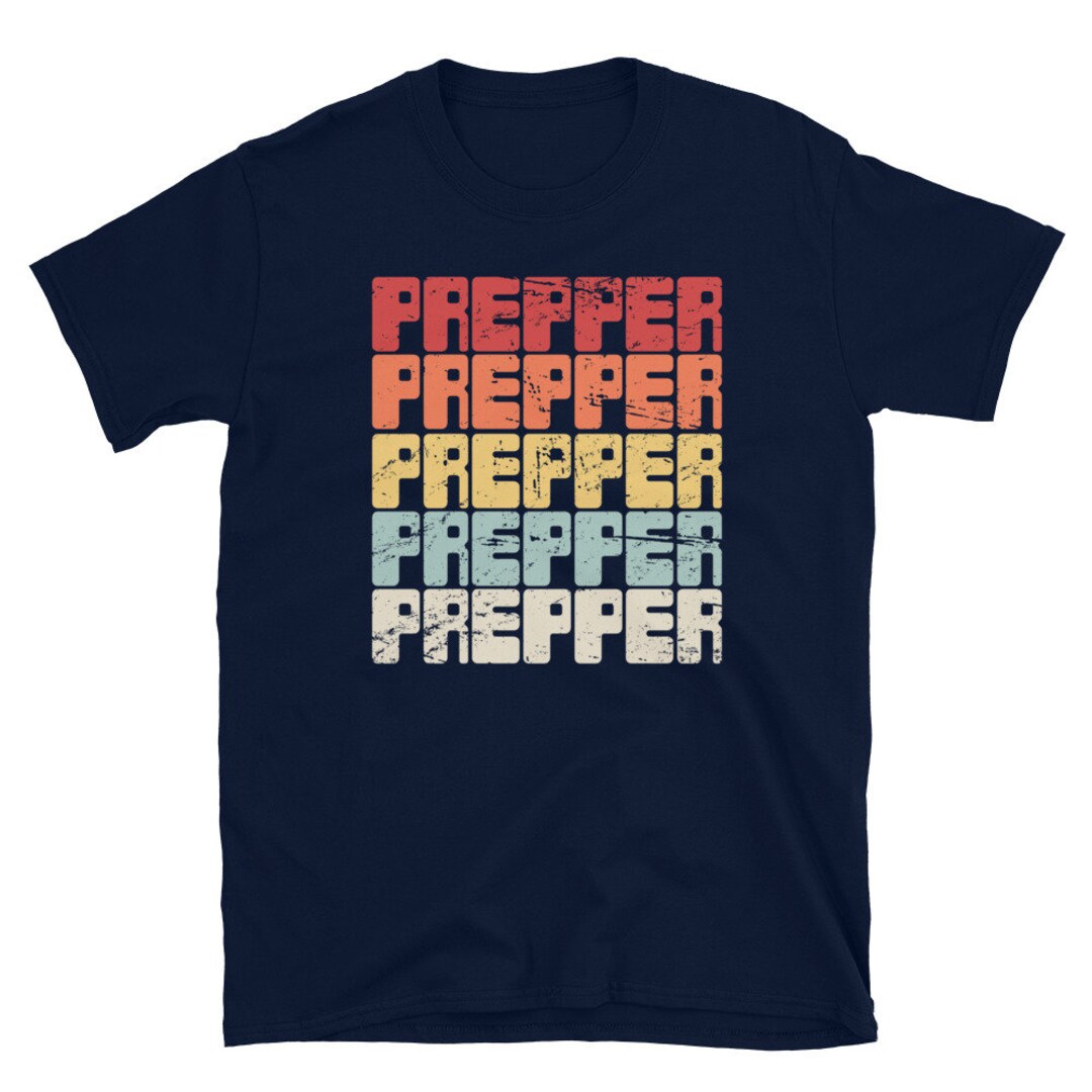 Retro Prepper T-shirt (unisex) / Survivalism Gift & Homesteader ...