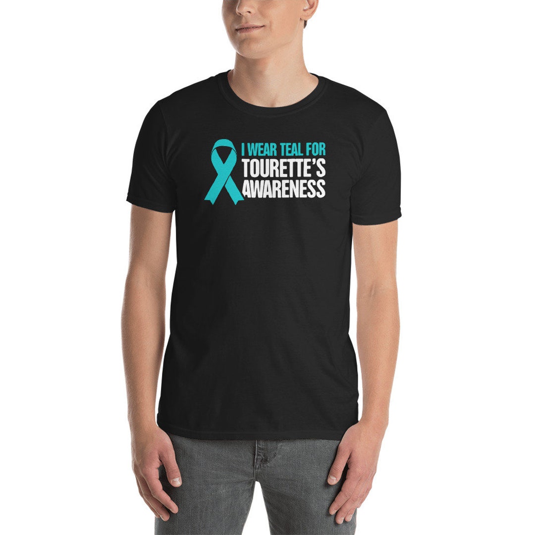Ribbon - Tourette's Awareness Month / Tourette Syndrome T-shirt - Etsy