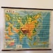 Vintage Geophysical Map of Asia Classroom Map School Map - Etsy
