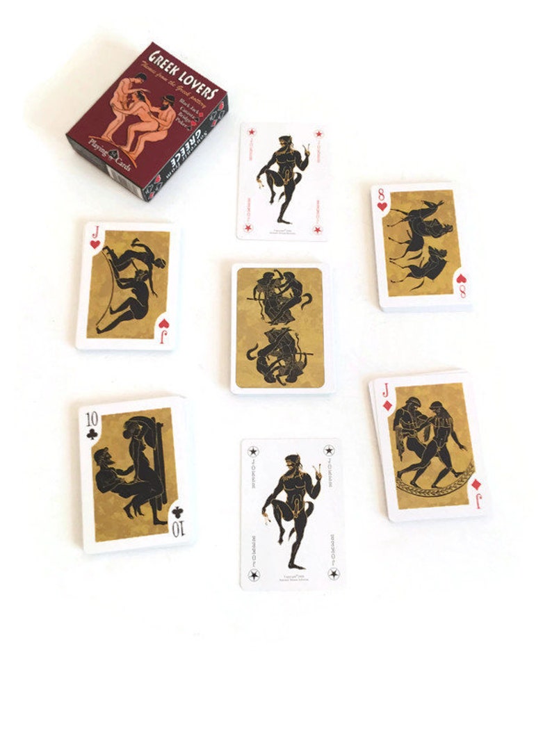 Greek Playing Cards Playing Cards Greek Lovers Greek Lovers - Etsy