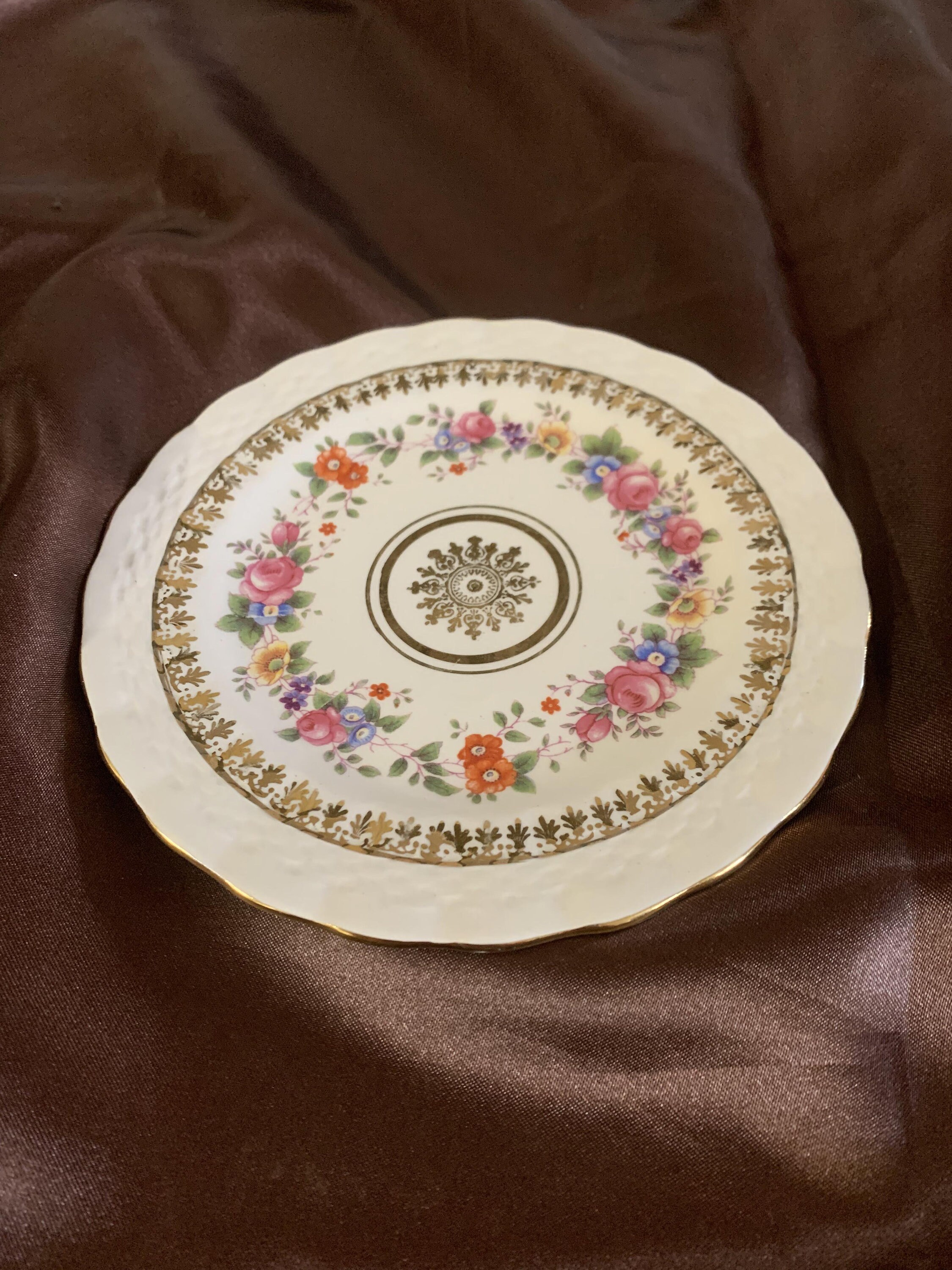 1930s Simpsons Potters Side Plates - Set of 6 Antique English ...