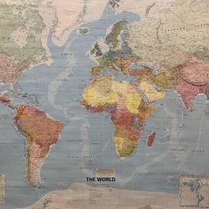 Michelin wall map