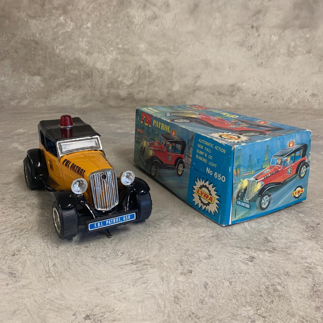 Lyra Car Fbi Patrol, Fbi Patrol Made in Greece, Taiyo Fbi Patrol ...