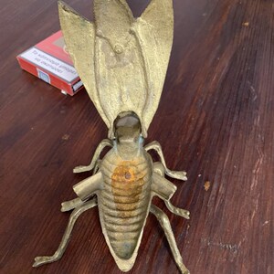 Vintage Brass Fly Ashtray: Mid-century Modern Decor - Etsy