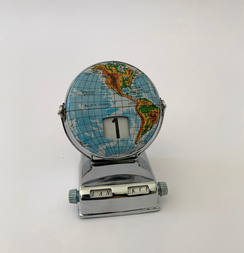 Desk Calendar Perpetual Calendar Antique Calendar 1970s - Etsy