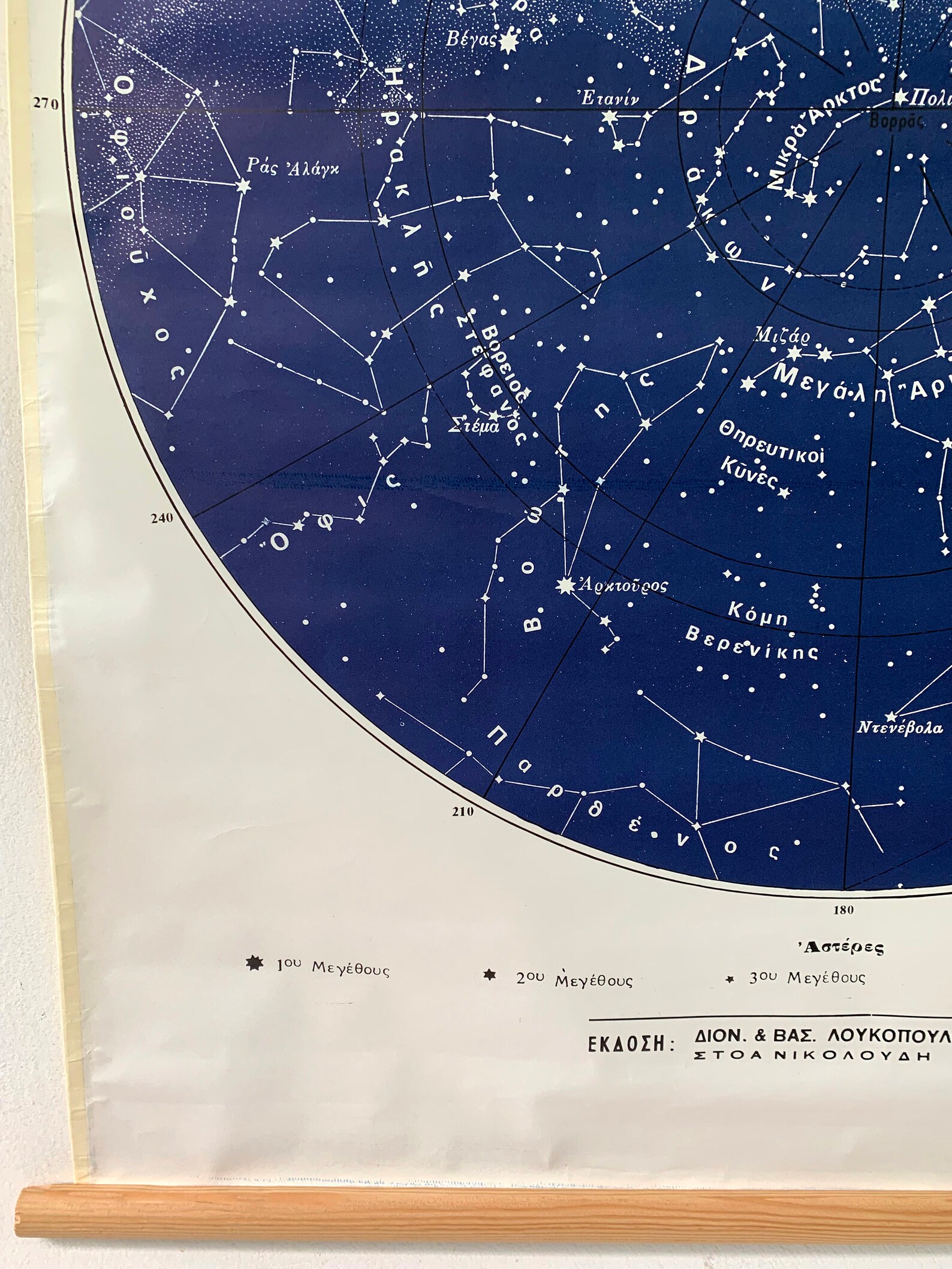 Celestial Map, Northern Hemisphere Chart, Astronomy Poster ...
