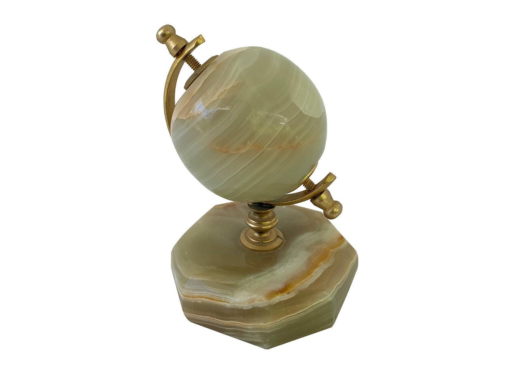 Globe Antique Marble Display Marble Globe Vintage Sphere - Etsy UK