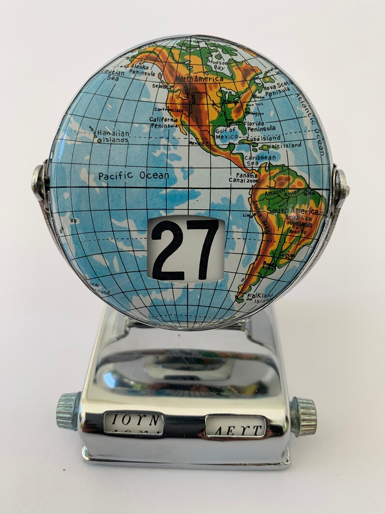 Desk Calendar Perpetual Calendar Antique Calendar 1970s - Etsy