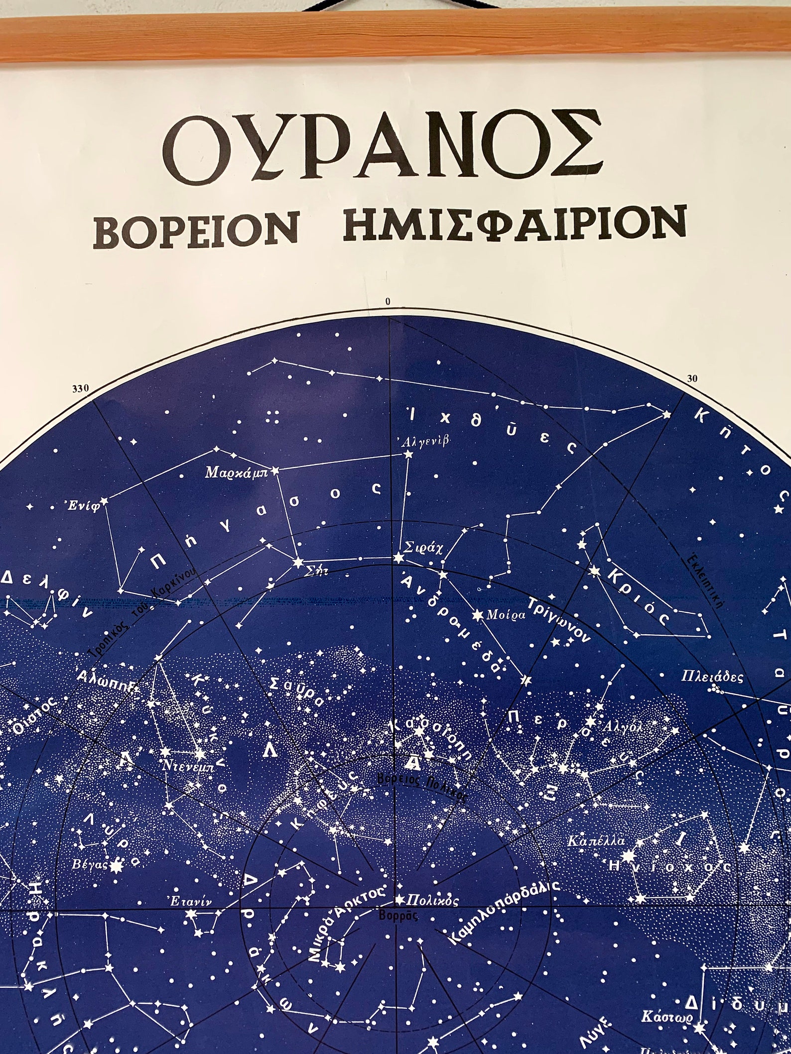 Celestial Map, Northern Hemisphere Chart, Astronomy Poster ...