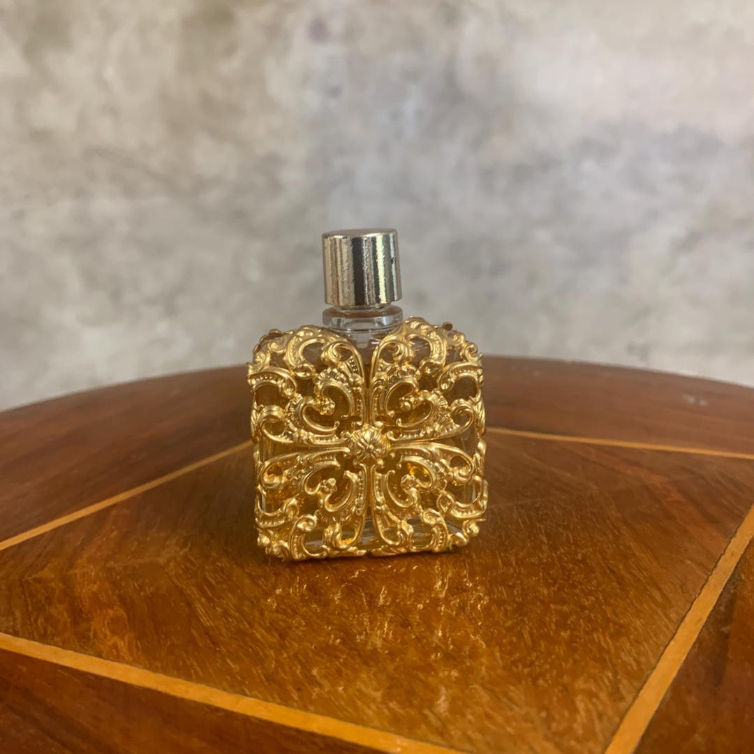 Vintage Coryse Salome Glass Perfume Bottle Paris, Collectible Fragrance ...