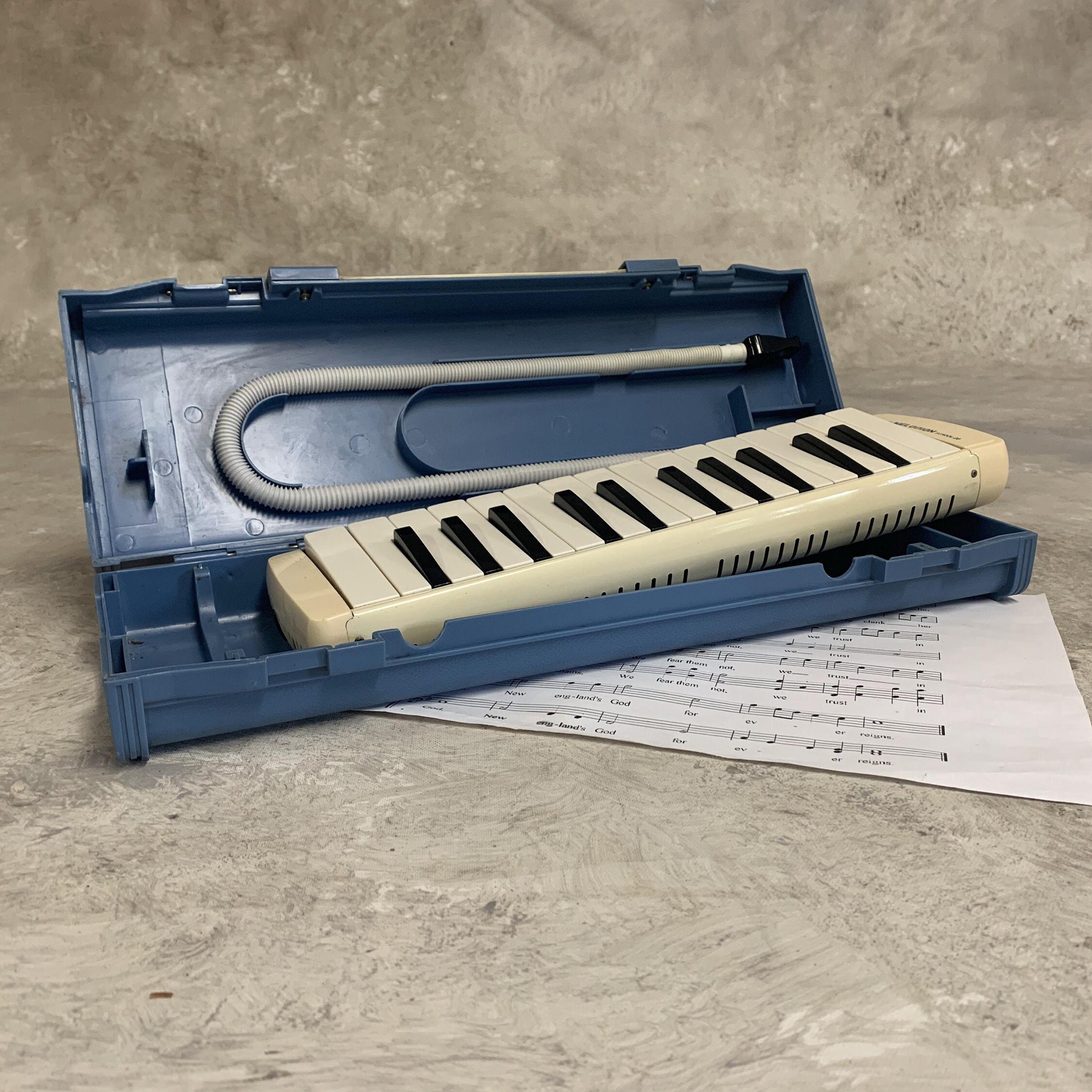 Vintage Suzuki Melodion School 26: Retro Wind Keyboard Harmonica With ...