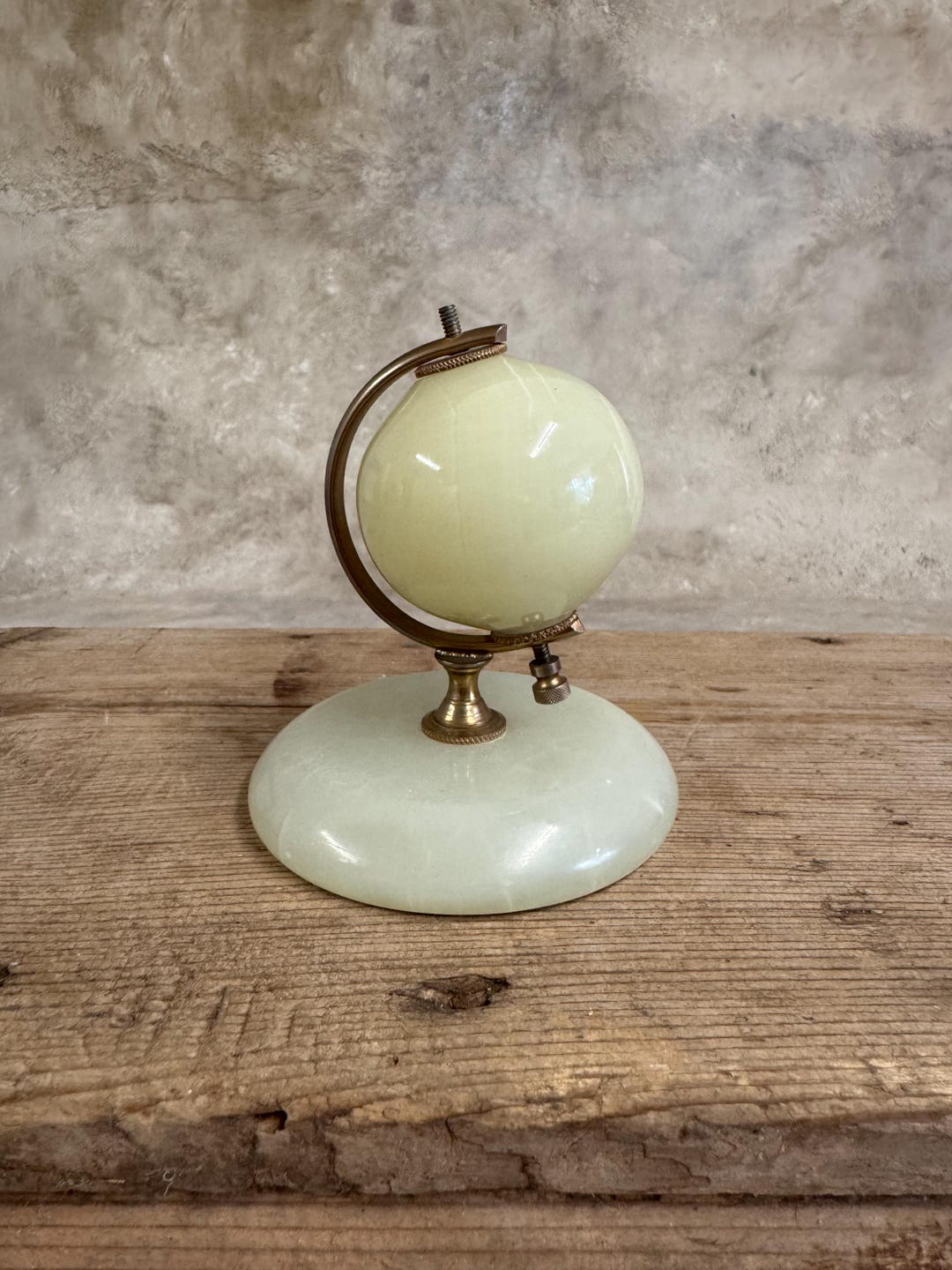 Globe Antique Marble Display, Marble Globe, Vintage Sphere, Vintage ...