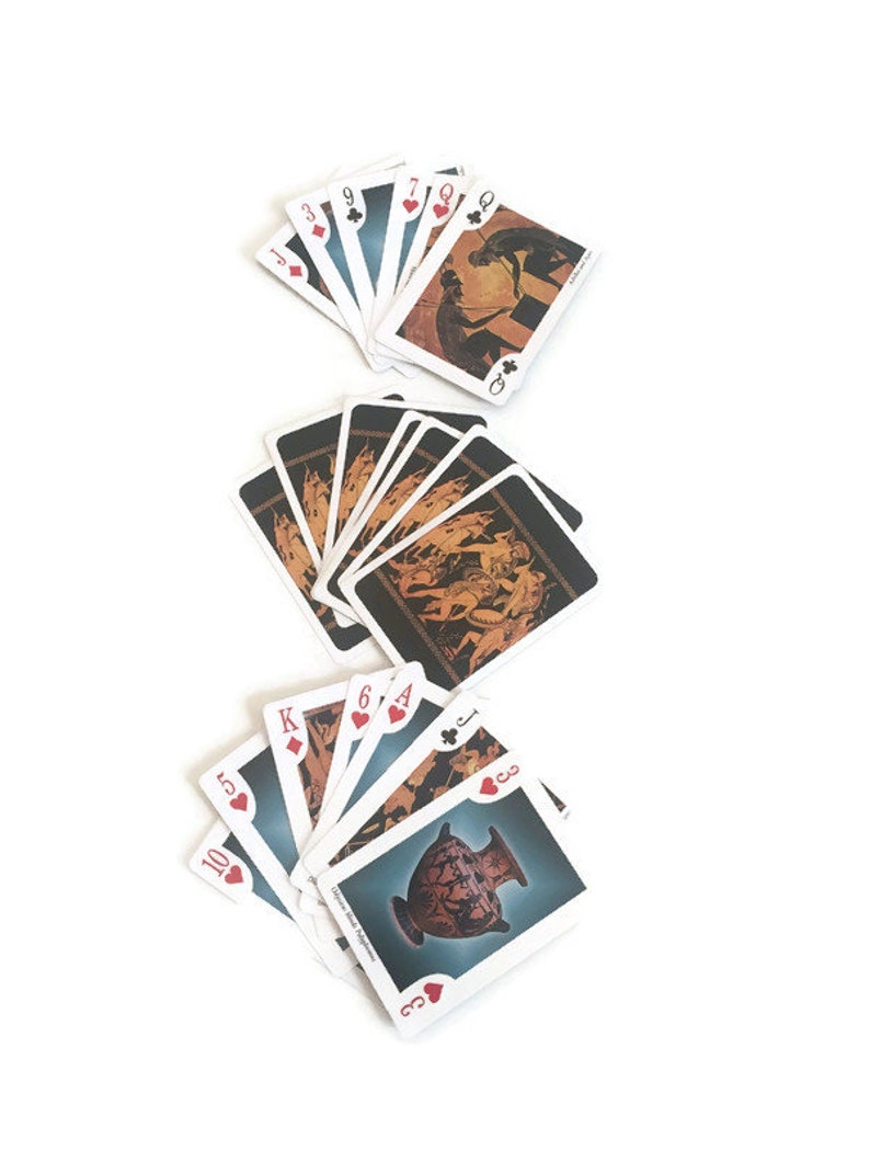 Ancient Greece Mythology Playing Cards Greek Playing Cards - Etsy