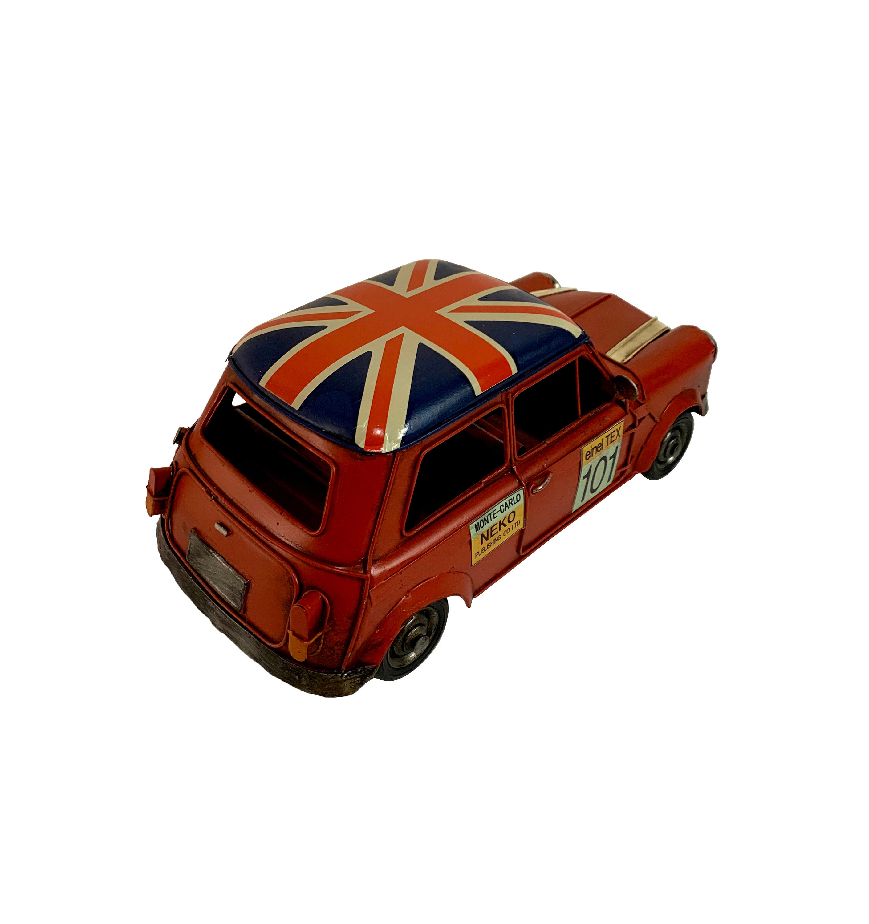 Replica Mini Cooper Tin Metal Car With Union Jack Roof Mini - Etsy