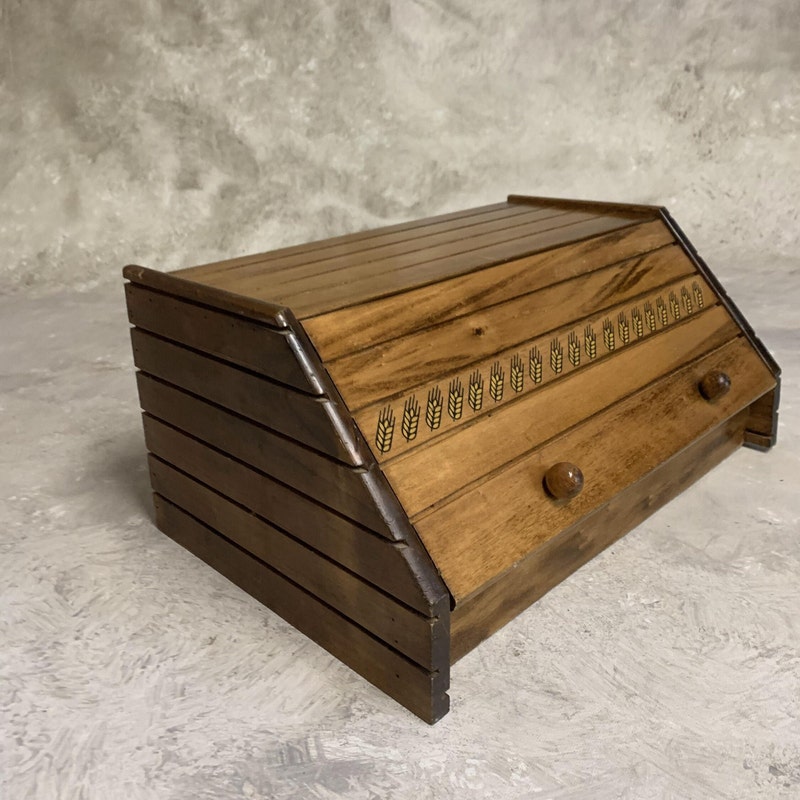 Farmhouse Bread Box - Etsy