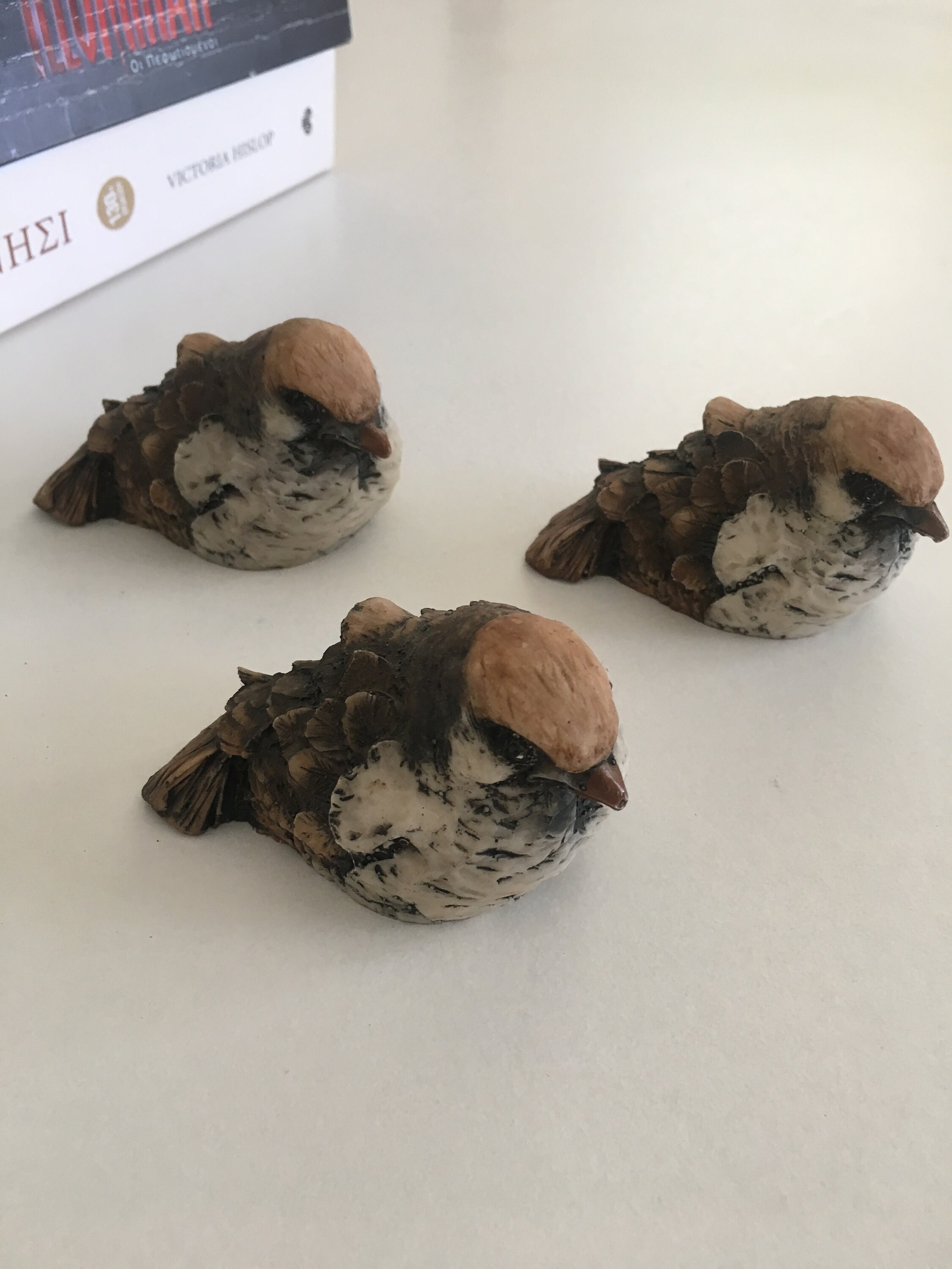Vintage Sparrow Sculpture Sparrow Figurines Original Fine - Etsy