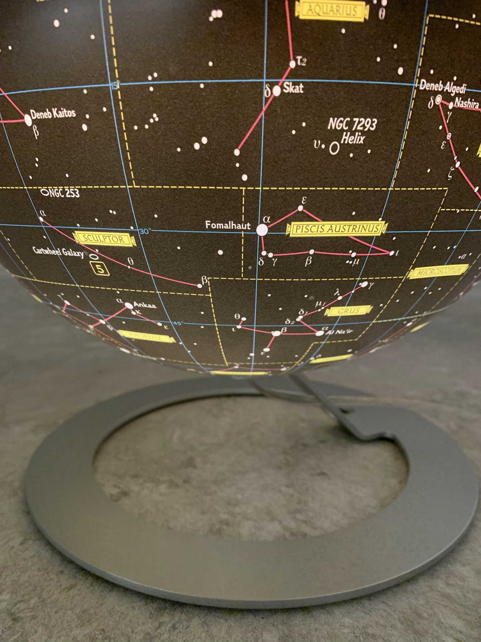 Illuminated Sphere of Constellations National Geographic the Heavens ...