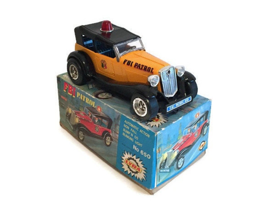 Lyra Car Fbi Patrol, Fbi Patrol Made in Greece, Taiyo Fbi Patrol ...